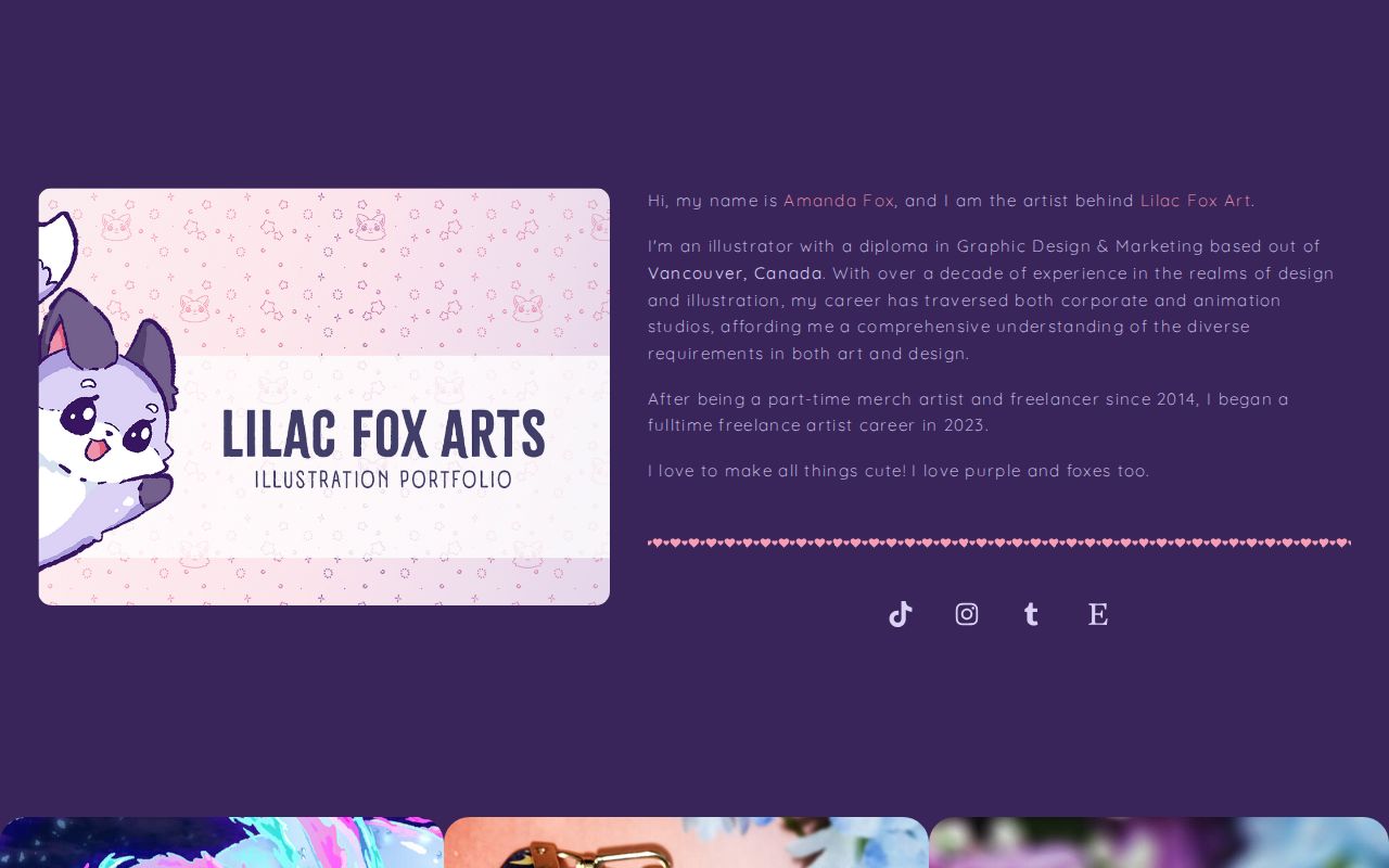 Lilac Fox Portfolio